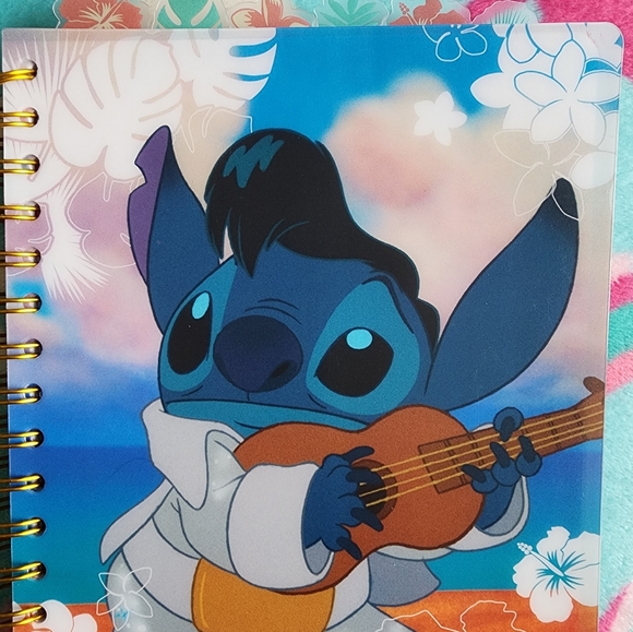 Disney | Office | Disney Stitch As Elvis Notebook | Poshmark